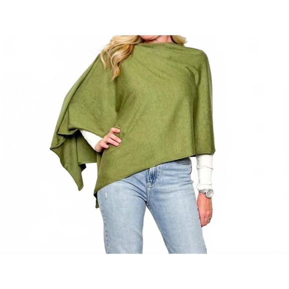 Kerisma | Sweaters | New Kerisma Eden Ii Poncho In Kelly Green | Poshmark
